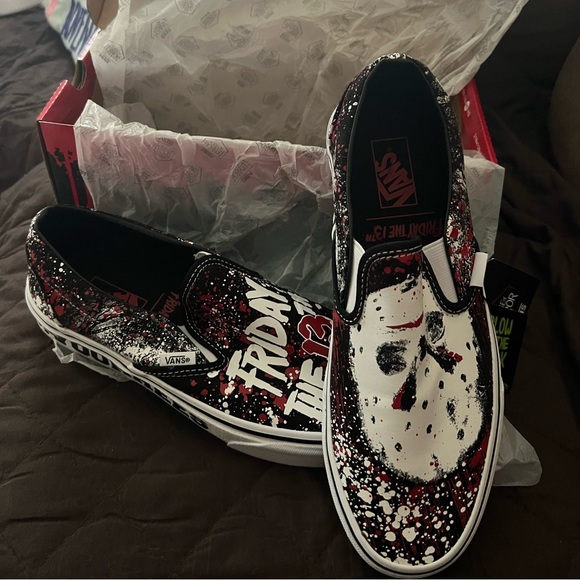 Vans | Shoes | Limited Edition Jason Voorhees Vans 95 W 8 M | Poshmark